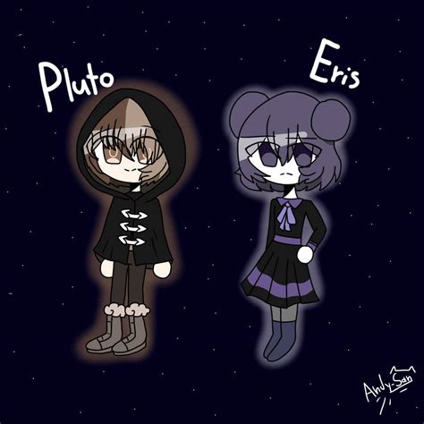 Pluto And Eris By Cottoncatscandy On Deviantart