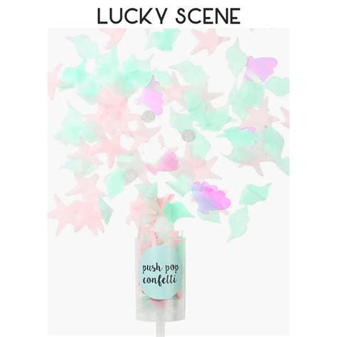 인어 우주선 종이 색종이 대포 파티 포퍼 여러 가지 빛깔의 휴대용 경례의 생일 웨딩 파티 액세서리 S00711배너 스트리머 And 컨페티 Aliexpress