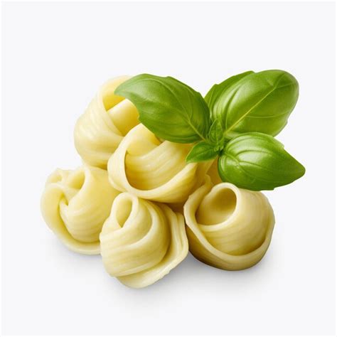 Premium Ai Image Tasty Momos With Basil Leaves