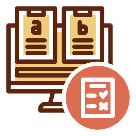 Ab Testing Generic Color Lineal Color Icon