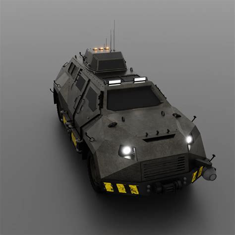 The Titus Tornado Interceptor 3d Model By Poak