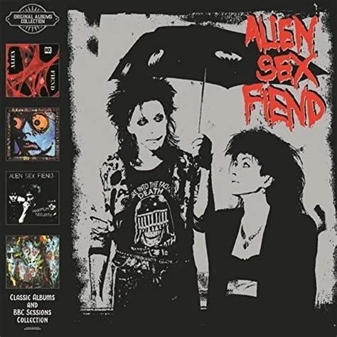 Cd De Álbumes Clásicos De Alien Sex Fiend Y Colección De Ses Meses