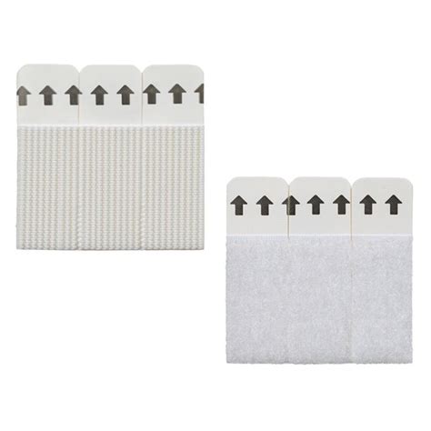 Комплект от 12 залепващи ленти с велкро закопчаване за закачане на картини или други малки или