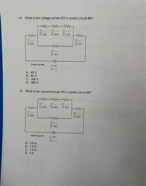 Solved 1 During The Solving Of A Combination Circuit It Is Chegg Com