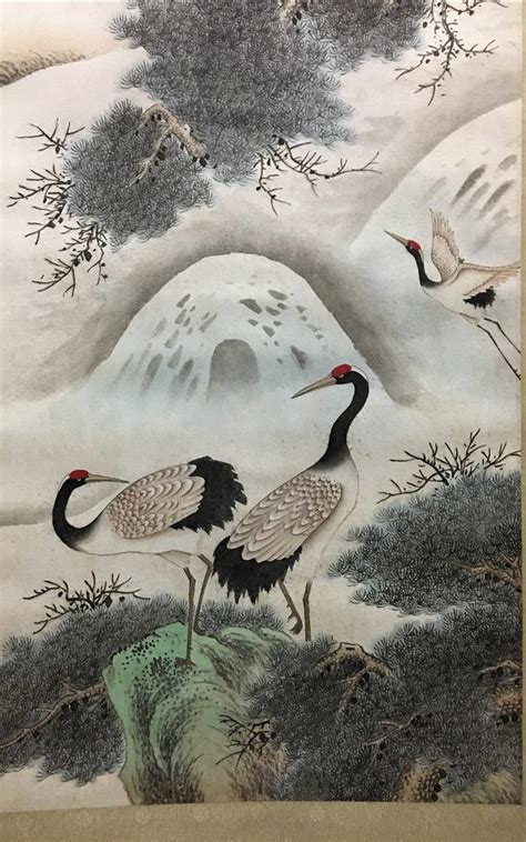 张大千的松鹤延年图大千松鹤图齐白石松鹤延年图第10页大山谷图库