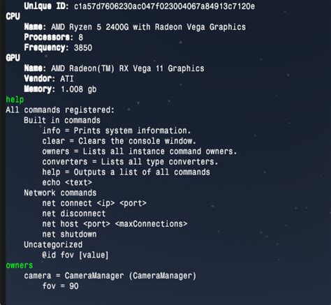 GitHub Popcron Console A Quick Command Parser For Use In Games