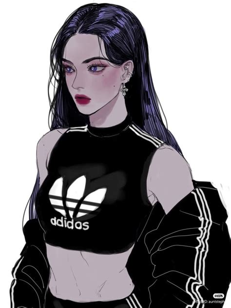 𝐒𝐭𝐞𝐩𝐡 𝐈𝐃 𝐚𝐮𝐧𝐭𝐬𝐭𝐞𝐩𝐡 𝐅𝐫𝐨𝐦 小红书 𝐗𝐢𝐚𝐨𝐇𝐨𝐧𝐠𝐒𝐡𝐮 애니메이션 아트 소녀 그림 초상화