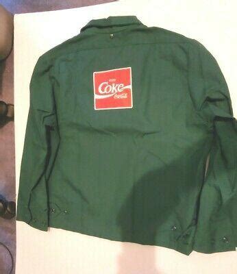 Vintage Coca Cola Coke Soda Logo Delivery Driver Riverside Uniform