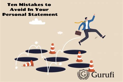Ten Mistakes To Avoid In Your Personal Statement
