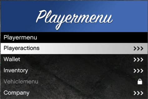Free Esx Primeplayermenu Nativeui Reloaded Personalmenu Fivem