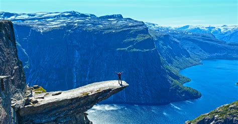 Trolltunga Norway 83 Unreal Places You Thought Only Existed In Your