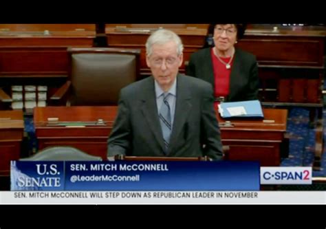 Mitch Mcconnell Stepping Down As Senate Republican Leader In November