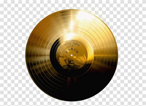 The Golden Record Voyager Golden Record Lamp Gold Medal Trophy