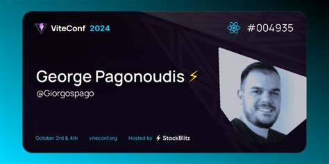 George Pagonoudis On Linkedin Viteconf Vite Techconference Laravel React Webdevelopment