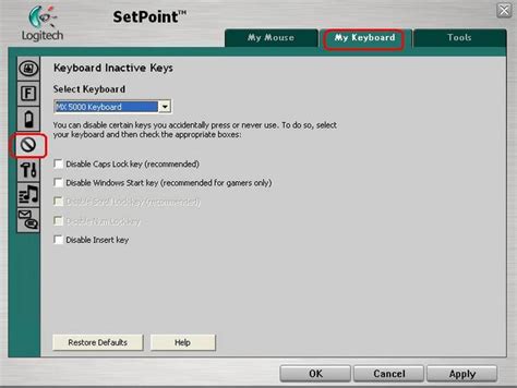 Customizing My Mx 5000 Keyboard With Logitech Software Setpoint Logitech Support Download