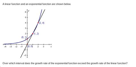 A Linear Function And An Exponential Function StudyX