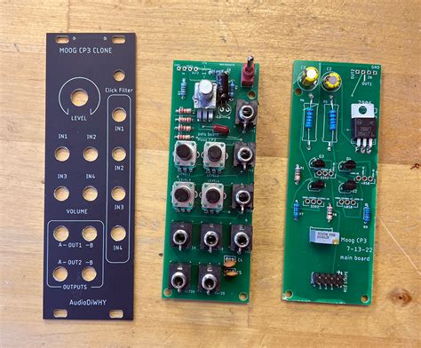 AUDIODiWHY Cloning The Moog CP Mixer