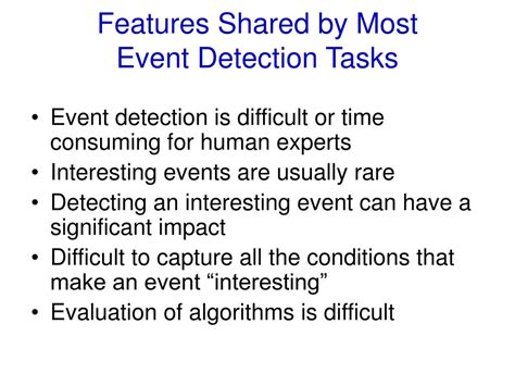 Ppt Machine Learning Algorithms For Surveillance And Event Detection Powerpoint Presentation