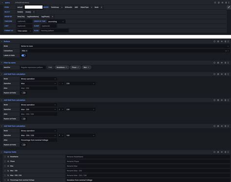 How Do I Add A Timestamp In A Table After Reduce With Transform Time Series Panel Grafana