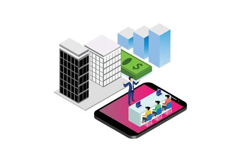 Modern Isometric Business For Presentation Illustration Web Banners Suitable For Diagrams