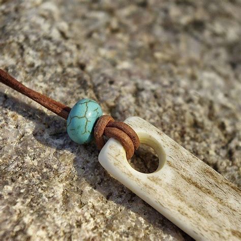Elk Antler Jewelry Driftwood Jewelry Wood Jewelery Deer Antler Jewelry