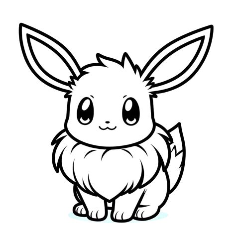 Eevee Coloring Pages Coloringlib
