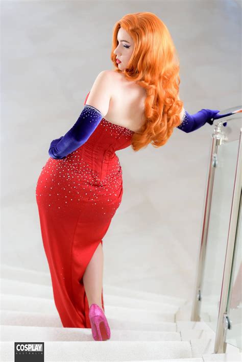 Jessica Rabbit Cosplay From Who Framed Roger Rabbit Media Chomp
