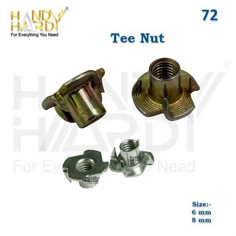 Stainless Steel Tee Nuts Size 6mm 8mm At Best Price In New Delhi Id