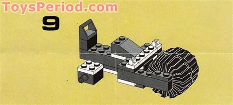 Lego 6851 Tri Wheeled Tyrax Instructions And Parts List