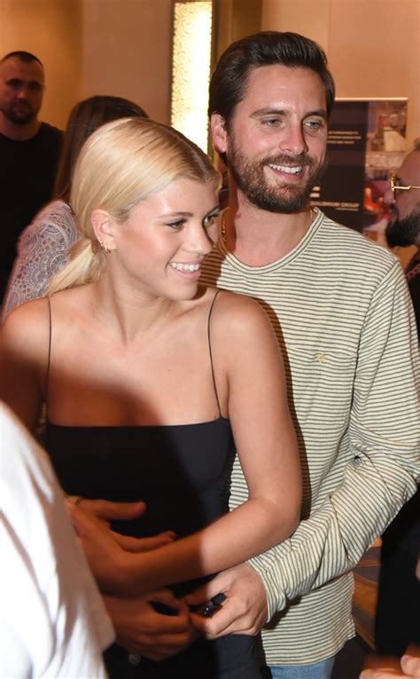 Cuddles In Miami From Scott Disick Sofia Richie Romance Rewind E News