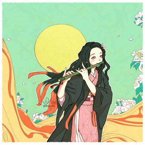 Kamado Nezuko Kimetsu No Yaiba Drawn By Hiiyuki Danbooru