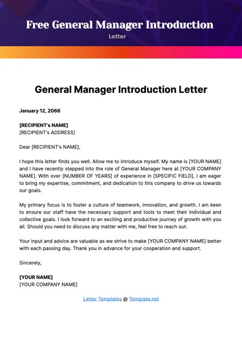 Letter Of Introduction Sample Self Introduction Letter New Employee