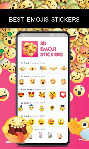 Funny Emoji Sticker For Whatsapps