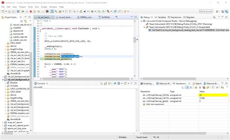 ccs tms320f280049c cla display variables in debug mode c2000
