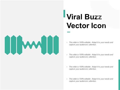 Viral Buzz Vector Icon Ppt Powerpoint Presentation Inspiration Tips