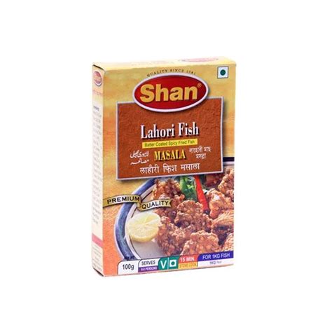 Shan Fish Lahori Mix 100g Naxo Foods