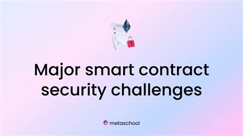 Major Smart Contract Security Challenges Updated 2023 Updated 2023