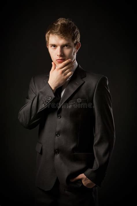 Man In A Tuxedo Stock Image Image Of Customer Businessman 12888671