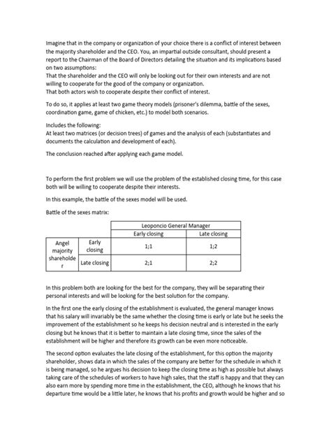 task pdf game theory economies
