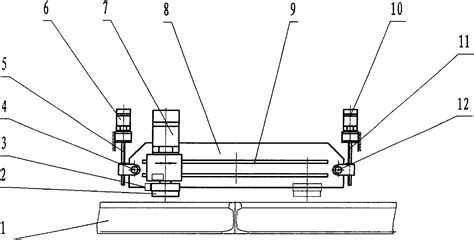 Two End Point Detecting Crossbeam Parallelism Automatic Compensating Adjusting Technical Method