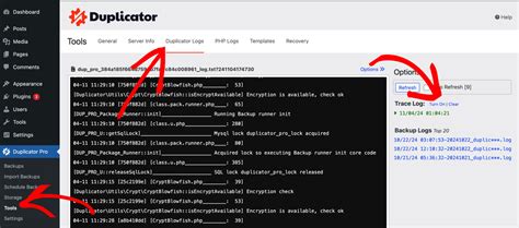How Do I Read The Package Trace Log Duplicator