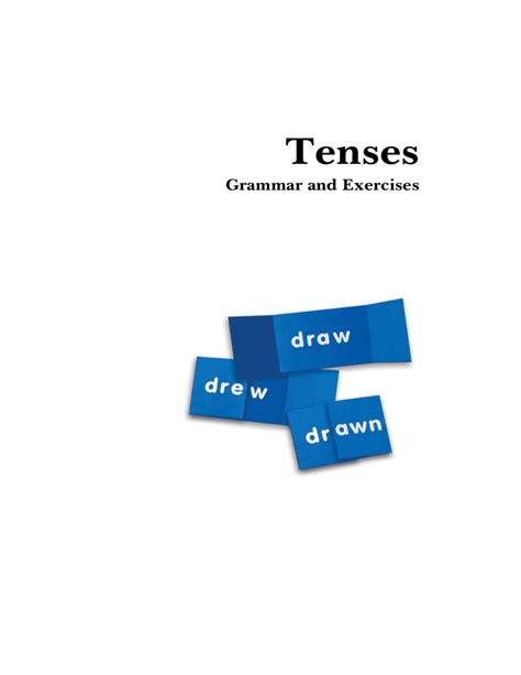Tenses Booklet