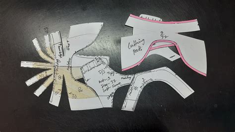 Ladies Semi Shoe Patterns Shoe Pattern Pattern Cutting Pattern