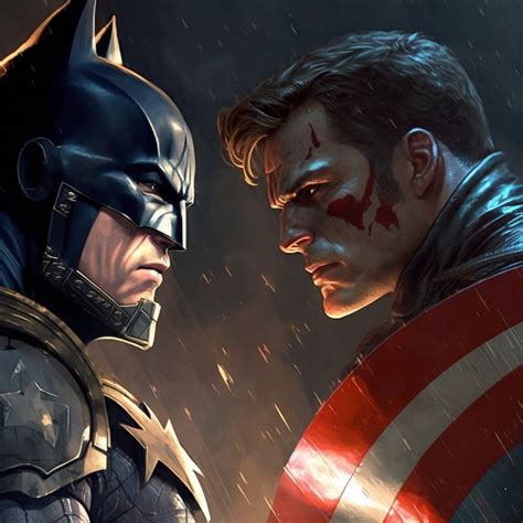 Captain Marvel Vs Batman