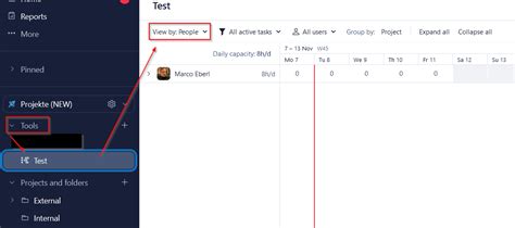 Workload Chart Resource View View By People As View Not Chart
