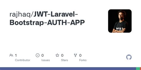github rajhaq jwt laravel bootstrap auth app