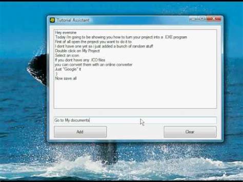Visual Basic Turning Your Project Into EXE YouTube