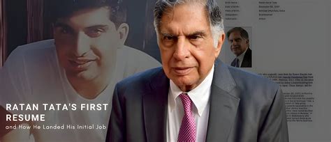 Ratan Tatas Remarkable Career Journey