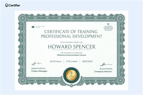 20 Cpd Certificate Templates Free To Download