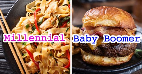 Food Quiz Can We Guess Your Generation